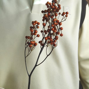 Red Samll Flower Bunch，dried Red Fruits Bundle，dried Flower Arrangement ...