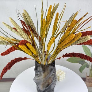 10 Stems Natural Millet Branches，millet Grain，flowers Arrangement，diy ...