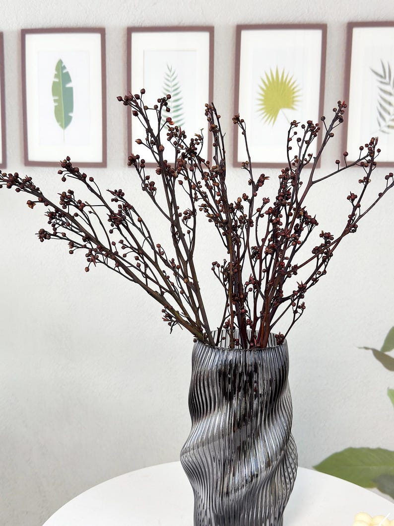 Natural Flower Bunch，dried Flower Branches，flower Arrangement，dry ...