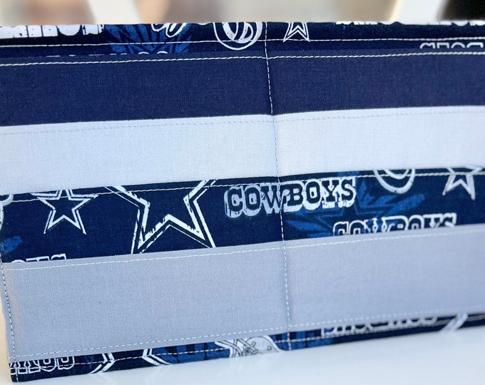 Standing Fabric Holder, Dallas Cowboys, 4 Pocket Rows, Bingo Tabs, Card ...