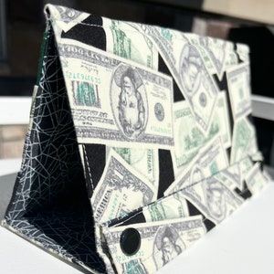 Standing Card Holder Dollar Bills Bingo 4 Pocket Rows Card - Etsy