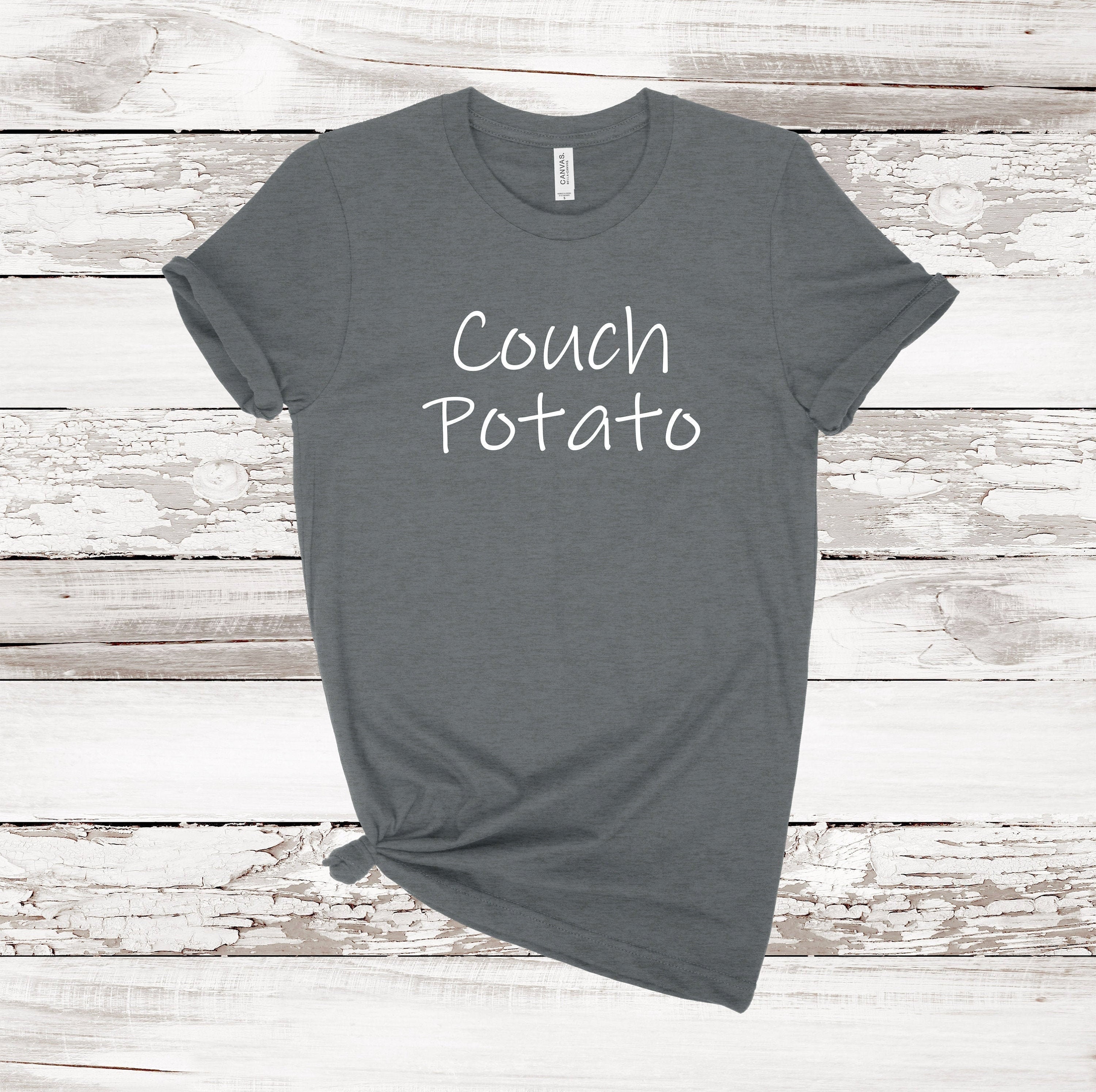 Couch Potato Shirt Loungewear Shirt Funny Shirt Lifestyle | Etsy
