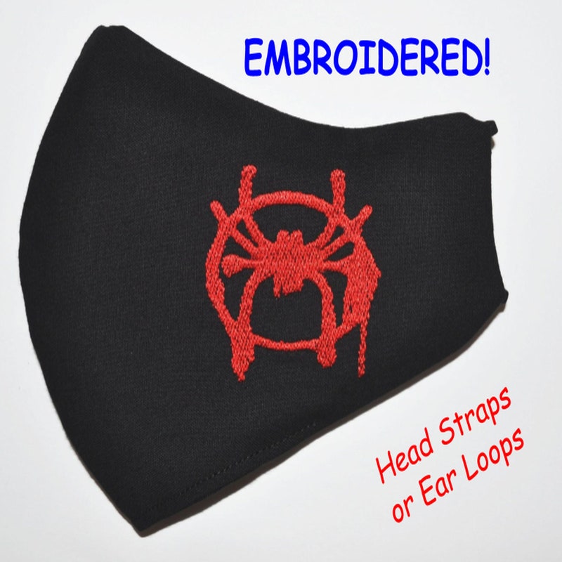 Miles Morales Mask - Etsy