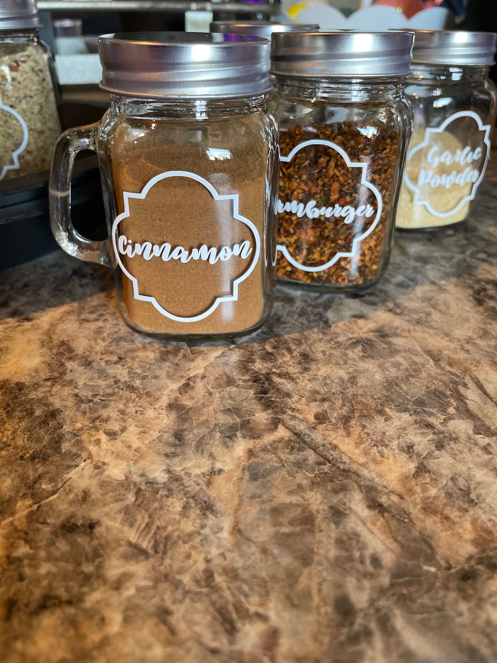 Spice Jars With Custom Labels - Etsy