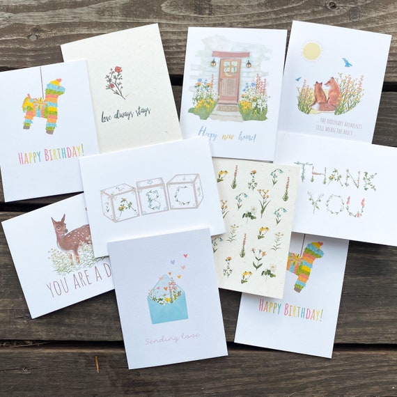 Greeting Card Variety 10 Pack Paper & Party Supplies etna.com.pe