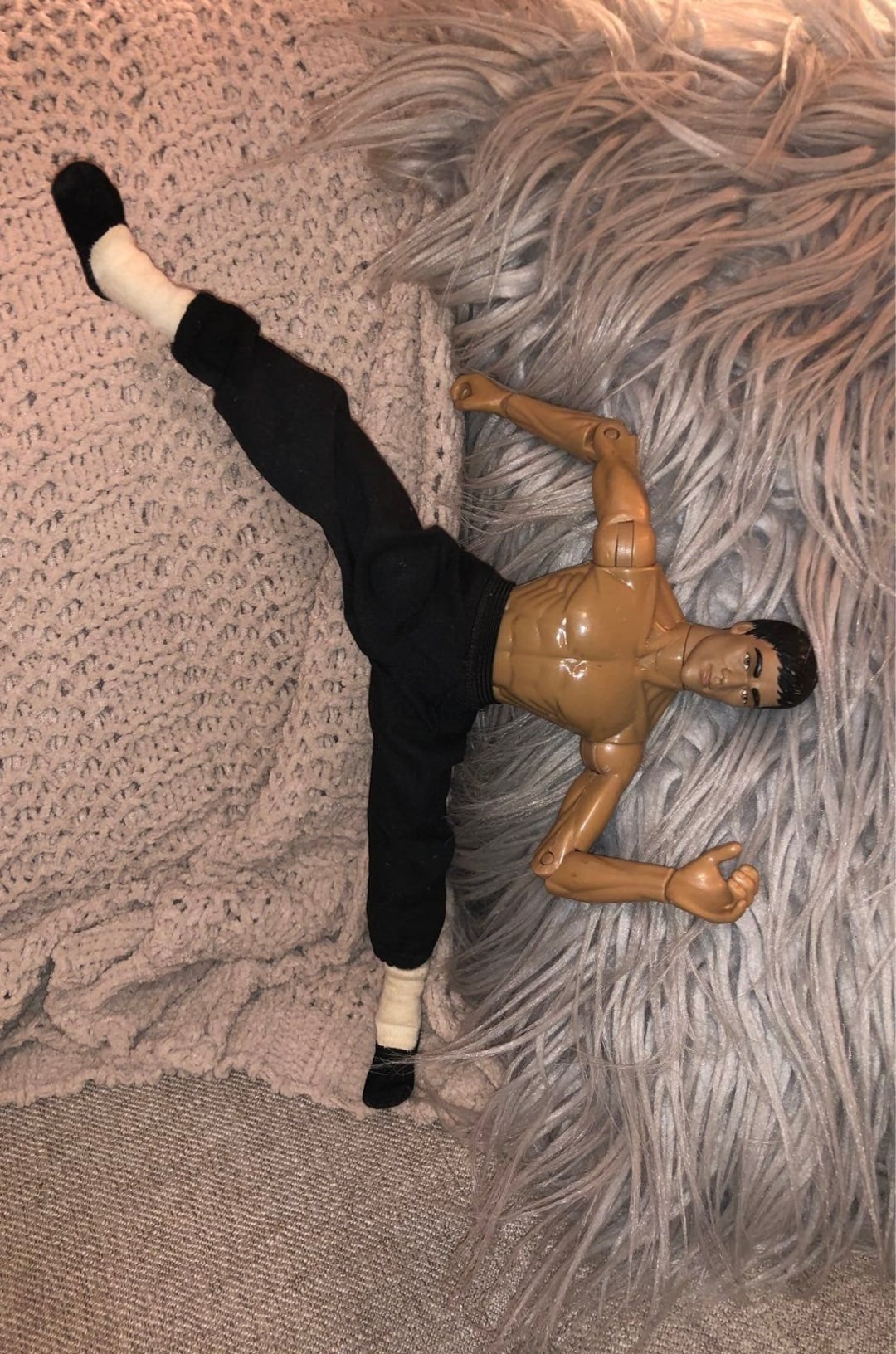 Vintage Toy Bruce Lee Action Figure 90s - Etsy