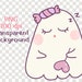 Ghost Kawaii Clipart Halloween , Cute Pink Clipart , Kawaii Pumpkin ...