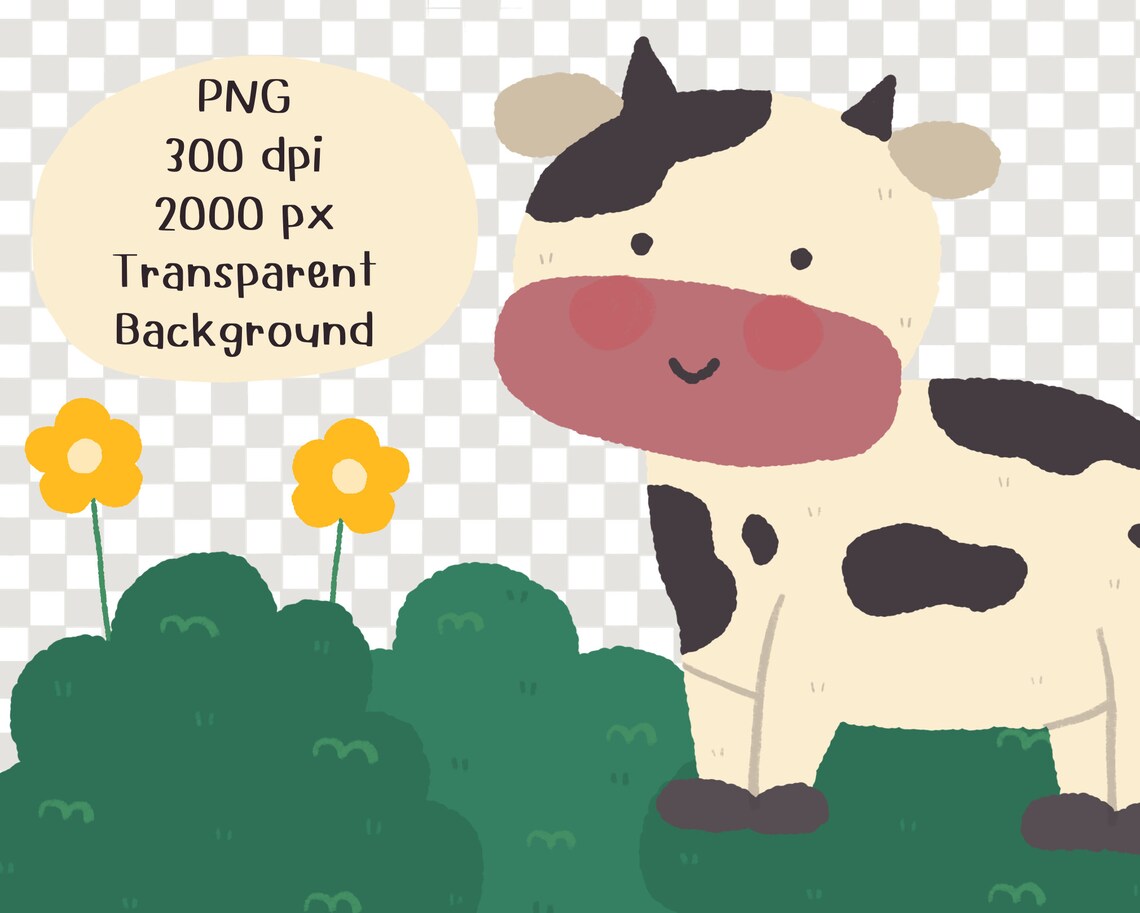 Cute Farm Farm Animals Clipart Cute Farm Clipart Barn - Etsy