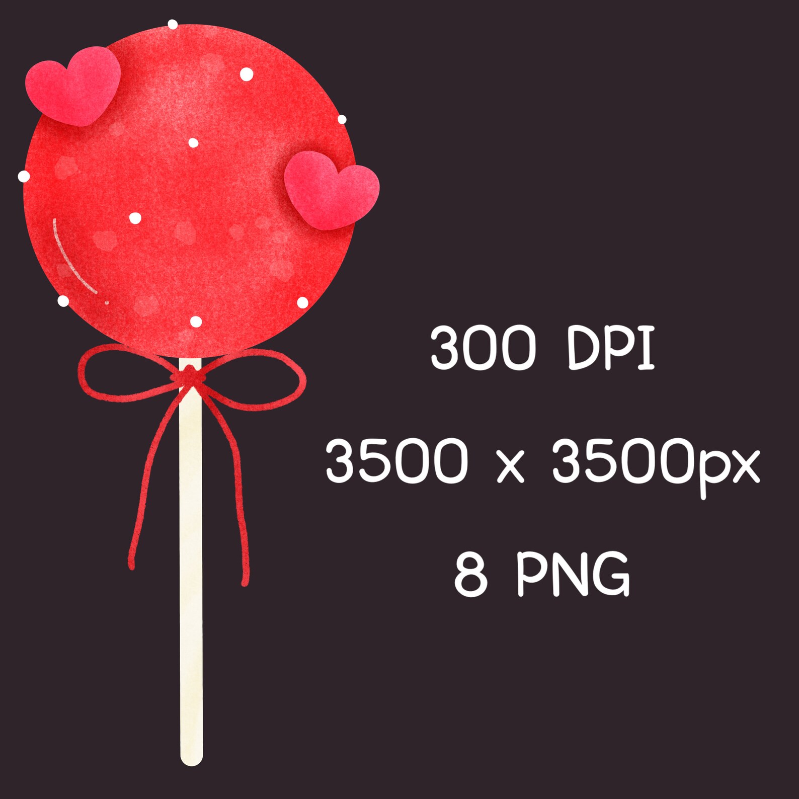 Cute Watercolor Cake Pops Clipart Set - Clip Art Set of Cake, Cake ...