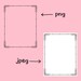 Cute Love Frame Heart Frame for Kids Valentine's Day Frame Digital ...