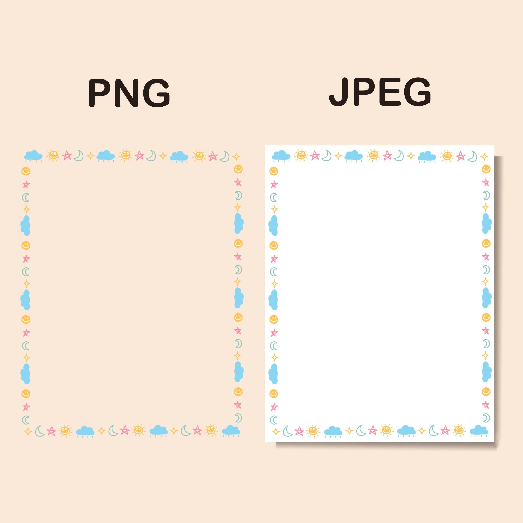 Cute Frames | Doodle Frames | Doodle Borders | Hand-drawn Frames ...