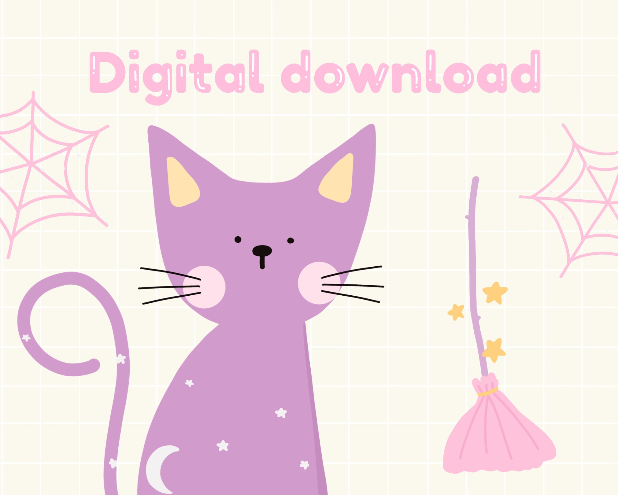 Pastel Halloween Clipart, Cute Ghosts, Pumpkins, Rainbow, Cute ...