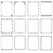 Floral Borders | Spring Easter Frames | Cute Frames | Hand-drawn Frames ...