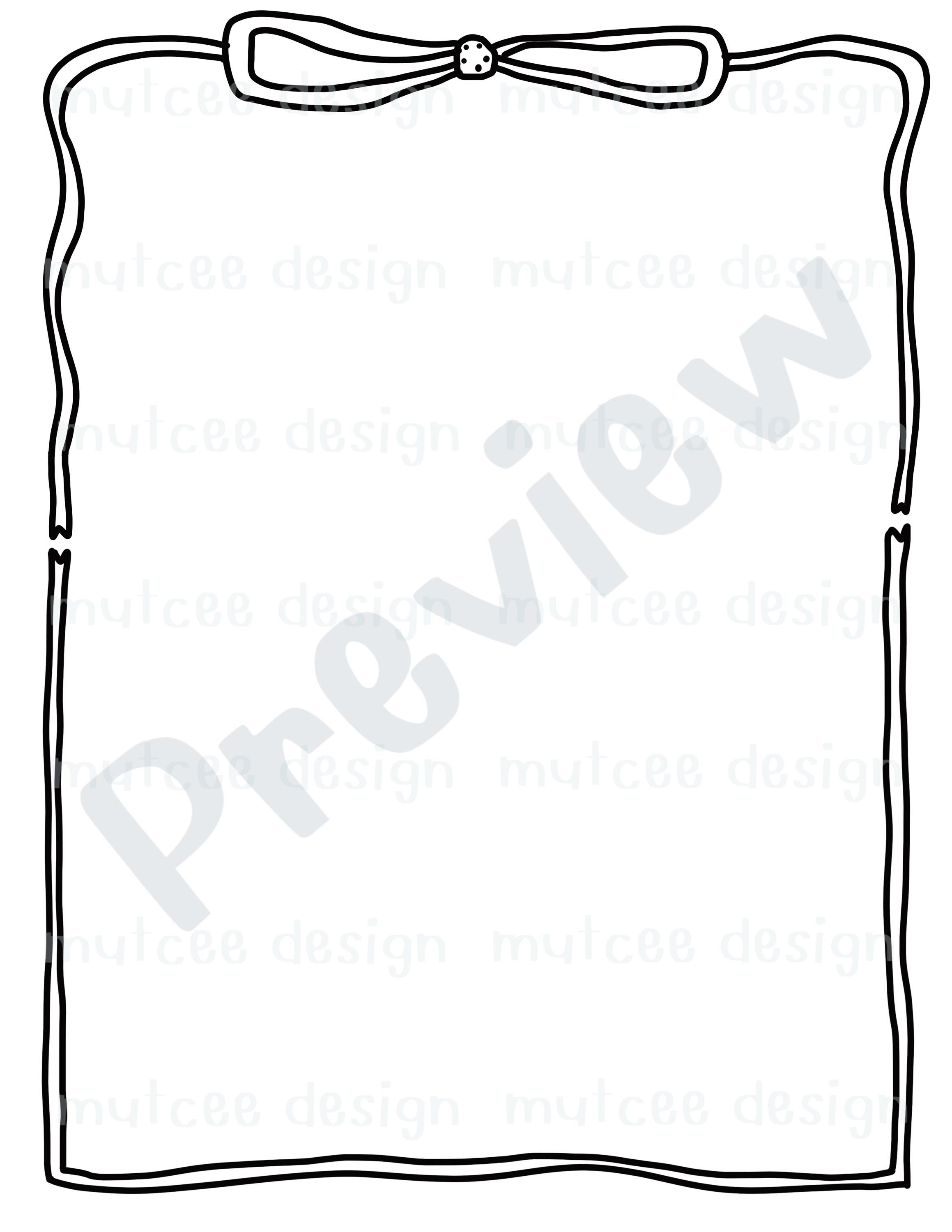 Coquette Frames | Frames | Cute Frames | Hand-drawn Frame | Borders PNG ...