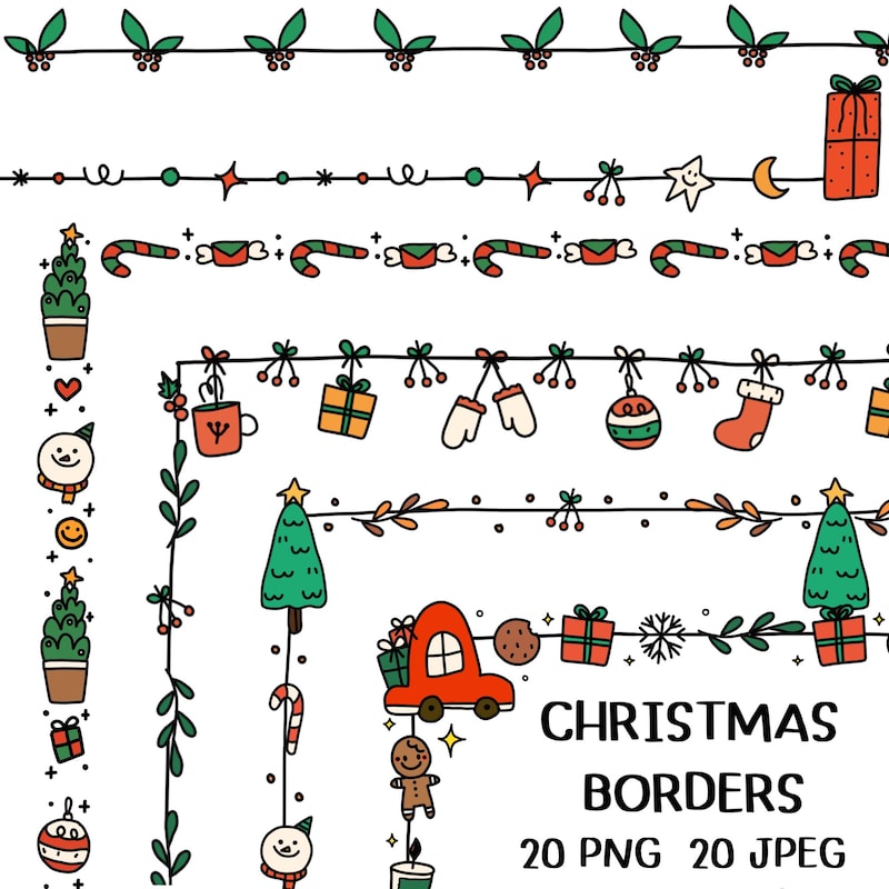 Borders Clipart - Etsy