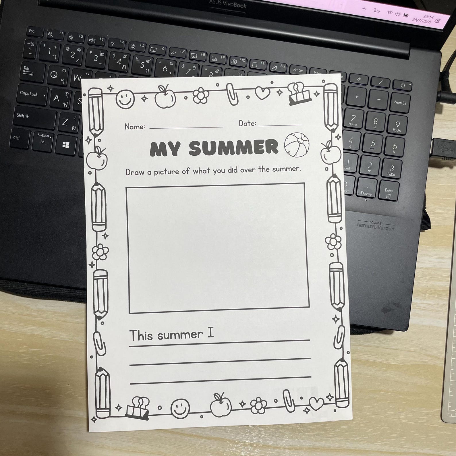Back to School Borders | Cute Frames | Doodle Frames | Doodle Borders ...
