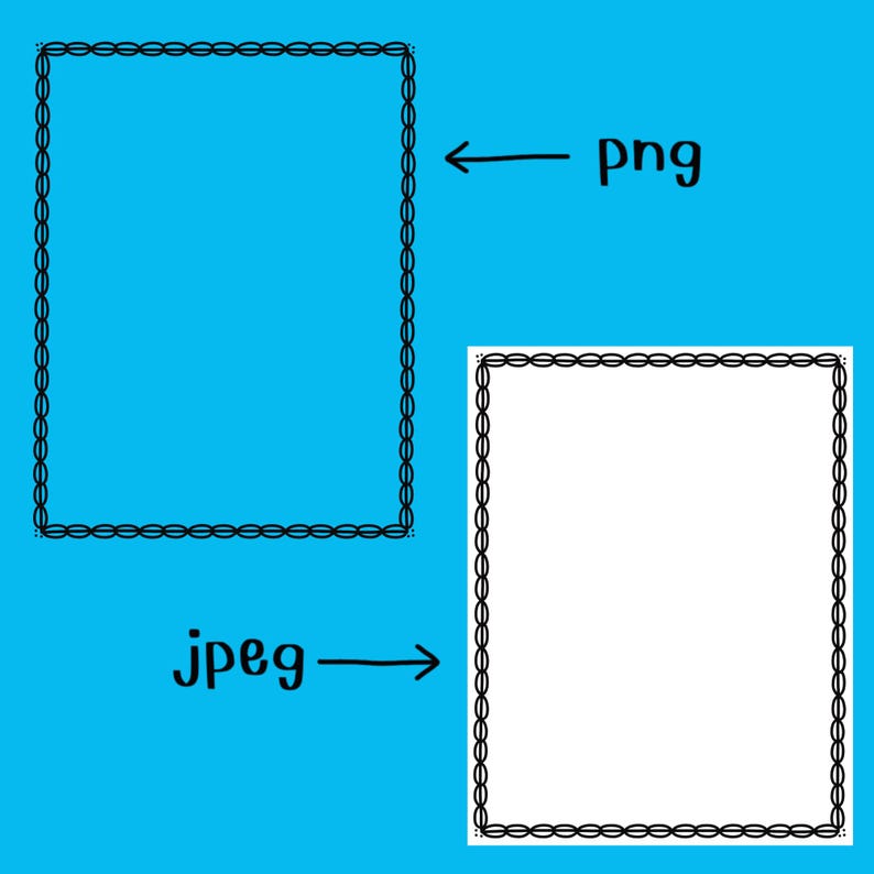 Doodle Png Border, Hand Drawn Border Clipart, Doodle Frames Clipart ...