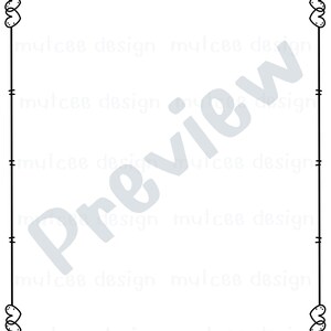 Valentines Day Borders Frames Clipart Set 2, Hand Drawn Frame Clipart ...