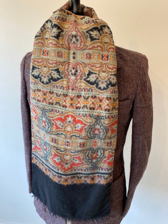 FABULOUS mens indie/mod 1970's Black Multi Colour Ret… - Gem