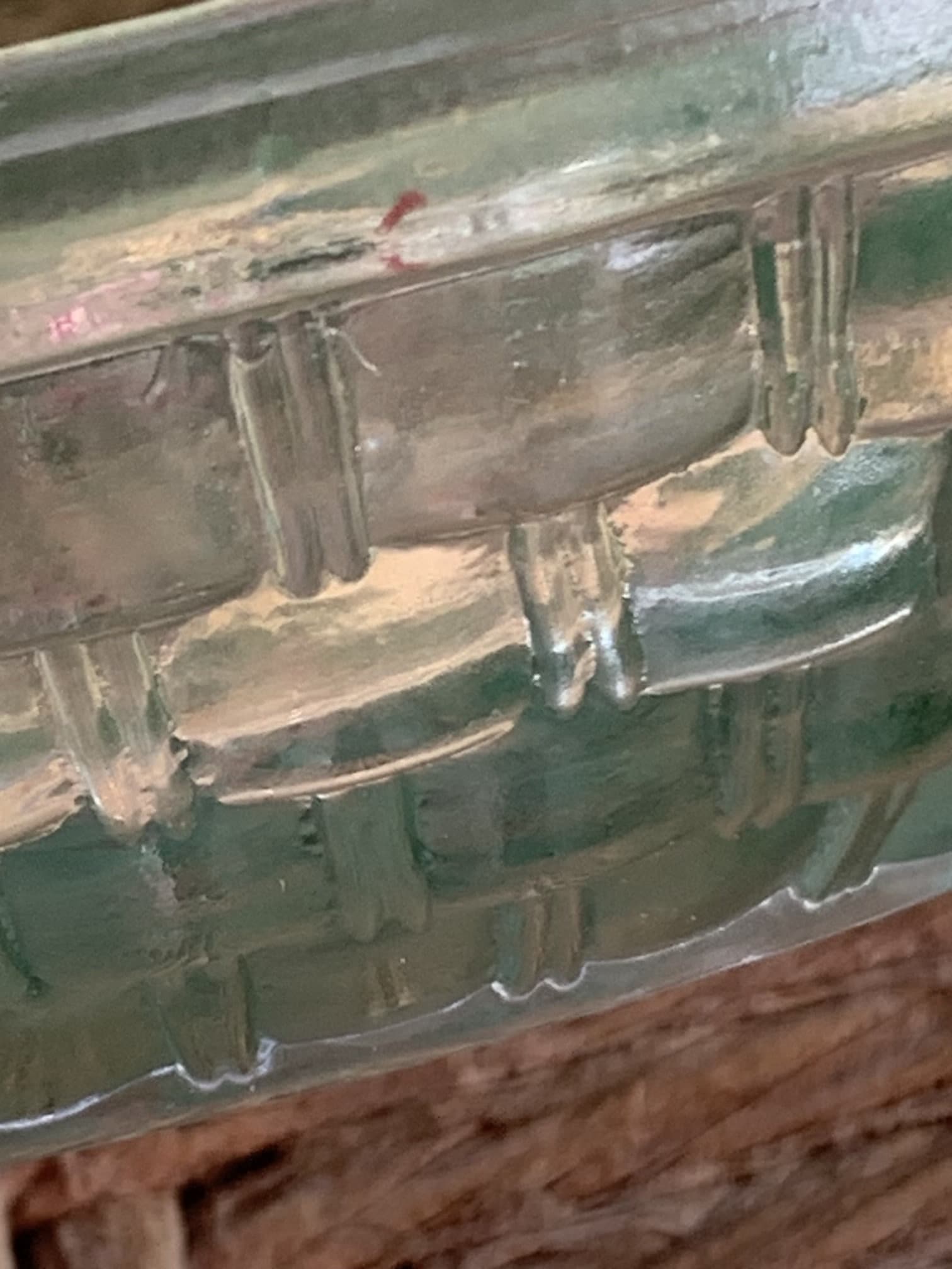 Vintage L.E. Smith Glass Co Spring Green Glass Bunny/rabbit on Nest ...