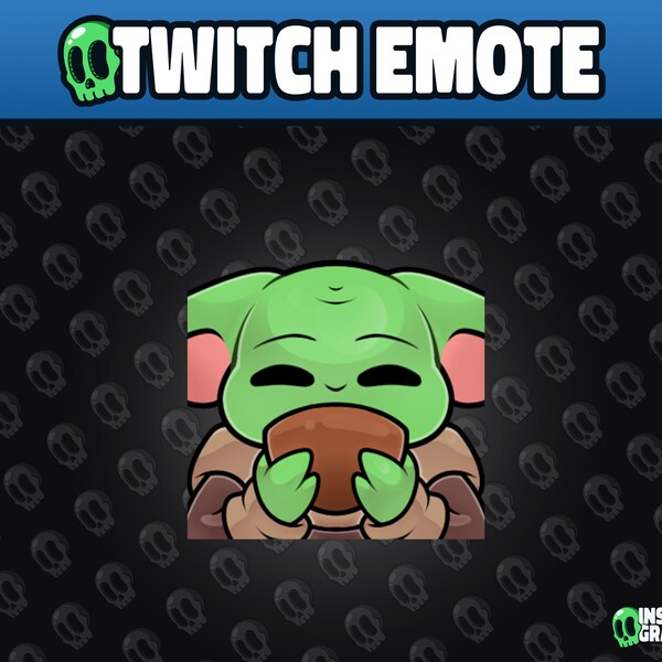 Grogu Emote Twitch - Etsy UK