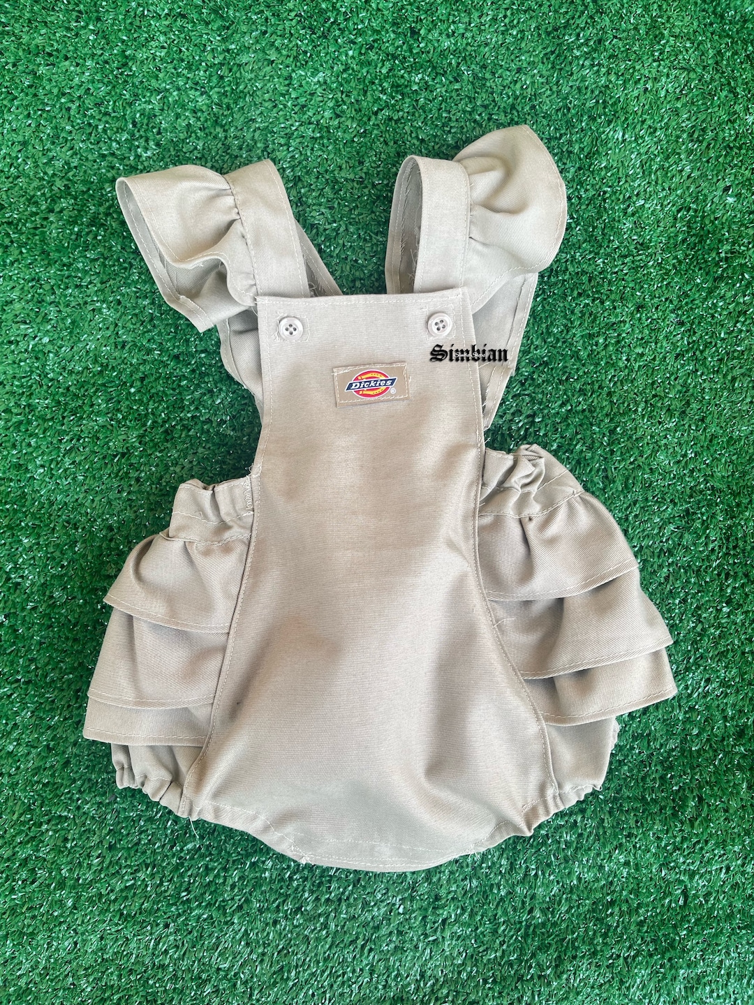 Baby Girl Dickies Romper - Etsy