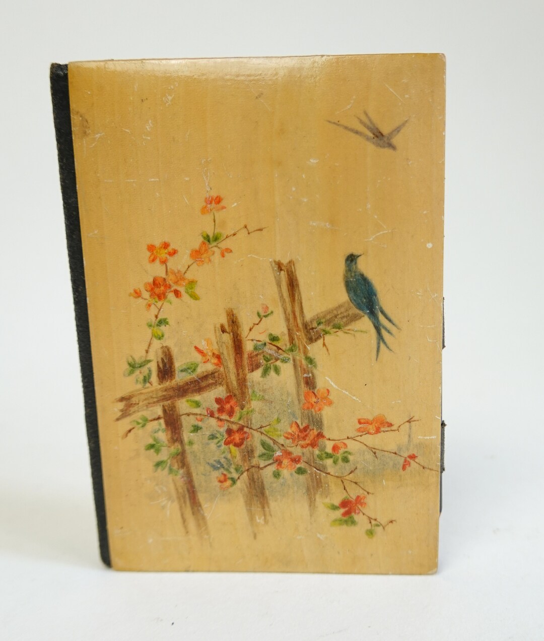 Antique Mauchline Ware Hand-painted Note Book / Aide Memoire - Scottish ...