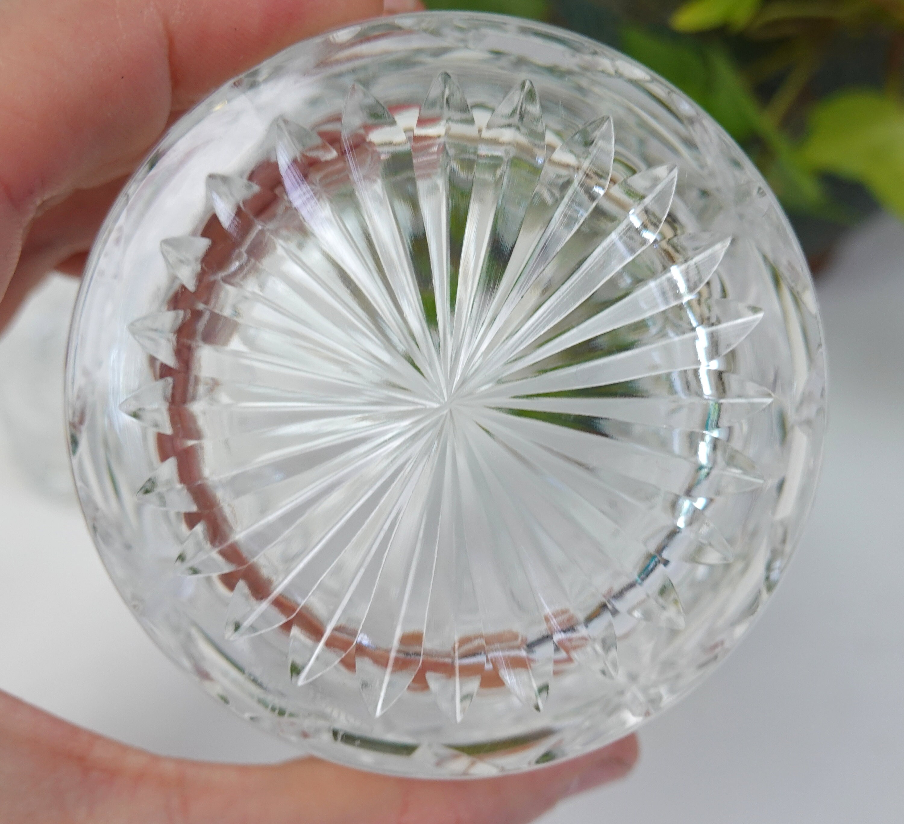 Two Edinburgh Crystal Star of Edinburgh Pattern Whisky Tumblers Glasses ...