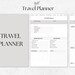 Digital Travel Plannerprintable Plan Your Adventures With Ease ...