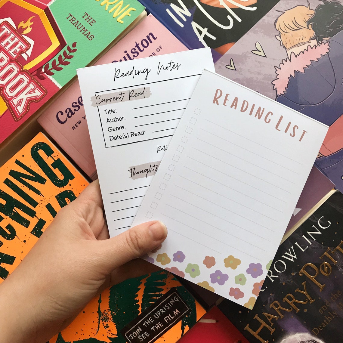 Reading Notes Notepad A6 Notepad for Book Reviews Book - Etsy UK