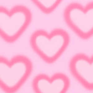 Pink Gradient Hearts Wallpaper Instant Download, Digital Wallpaper ...