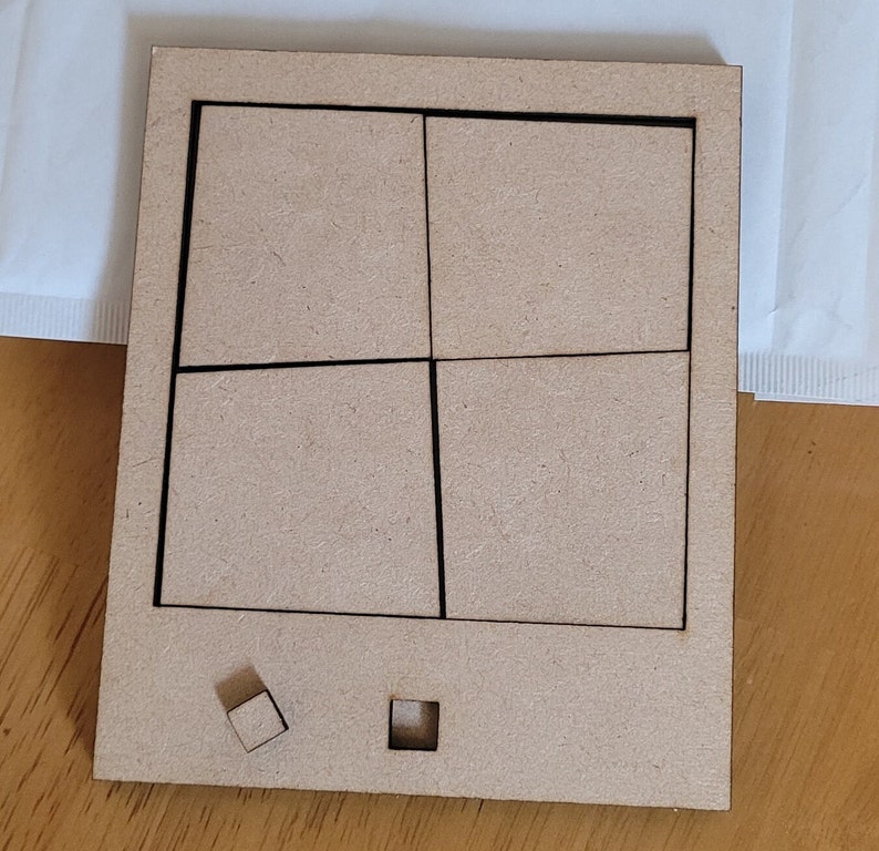 Missing Square Puzzle, Game, Brain Trainer, Brain Teaser the Mitsunobu Matsuyama's Paradox - Etsy UK