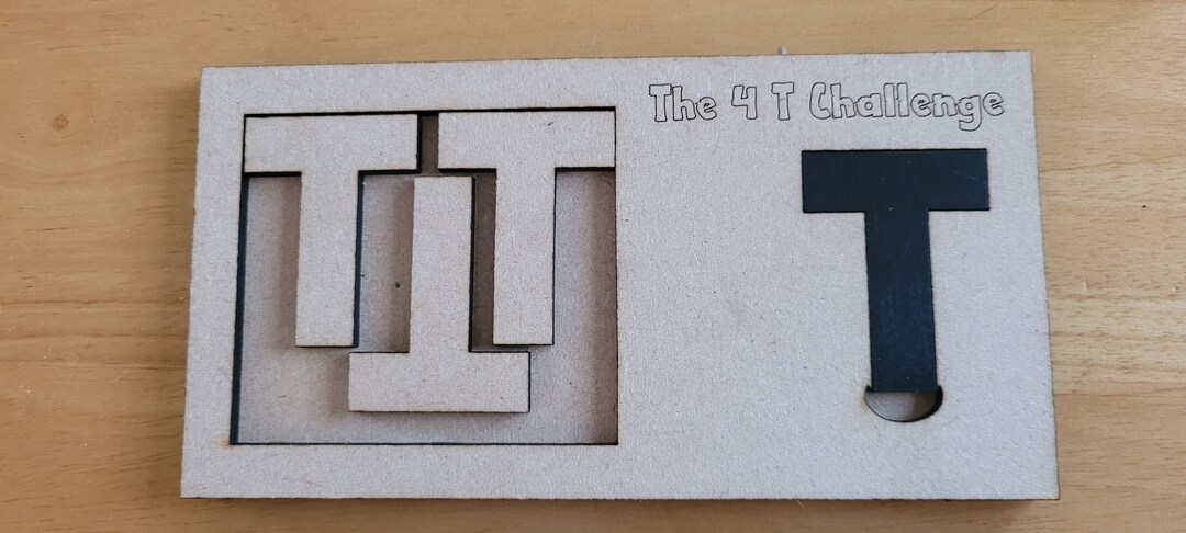 The 4T Challenge Puzzle, Game, Brain Trainer, Brain Teaser, Stocking ...