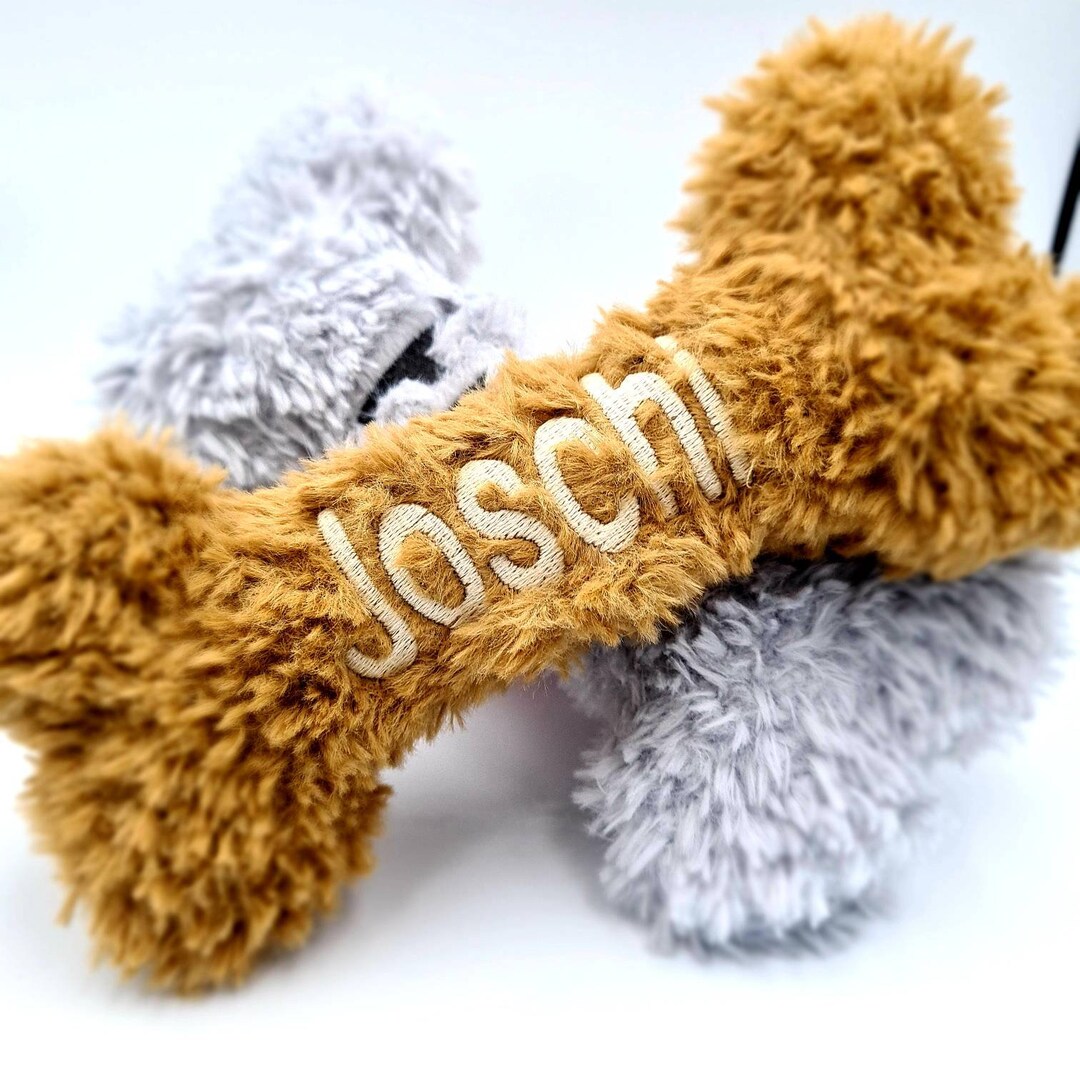 Personalized Dog Bone Pillow, Dog Toy, Personalized Dog Toy - Etsy