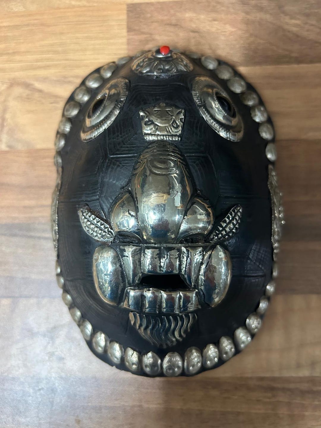 Tibetan Kapala Tortoiseshell Mask Buddhist - Etsy