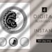 Crescent Moon Digital Logo Design, Pagan Moon Goddess Vector Clipart in ...