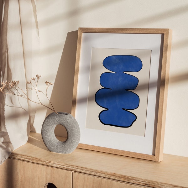 Cobalt Blue Art - Etsy