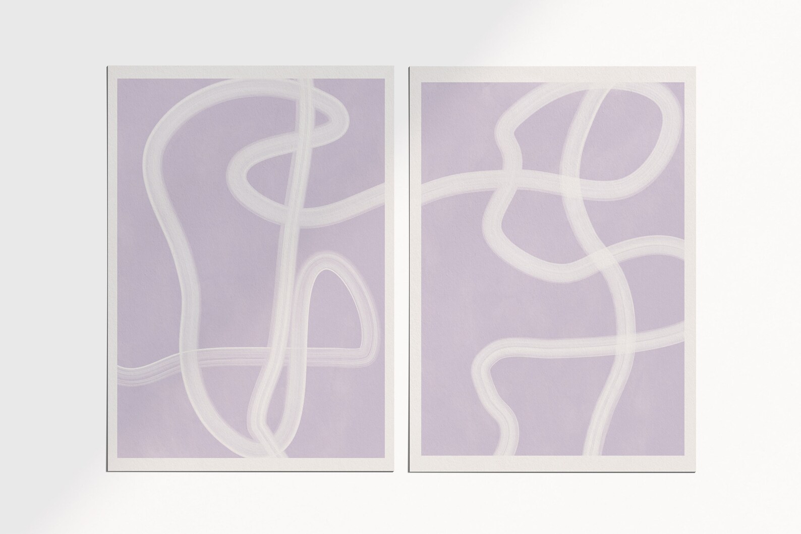 Downloadable One Line Drawing,pastel Wall Art,continuous Line Art,lilac ...