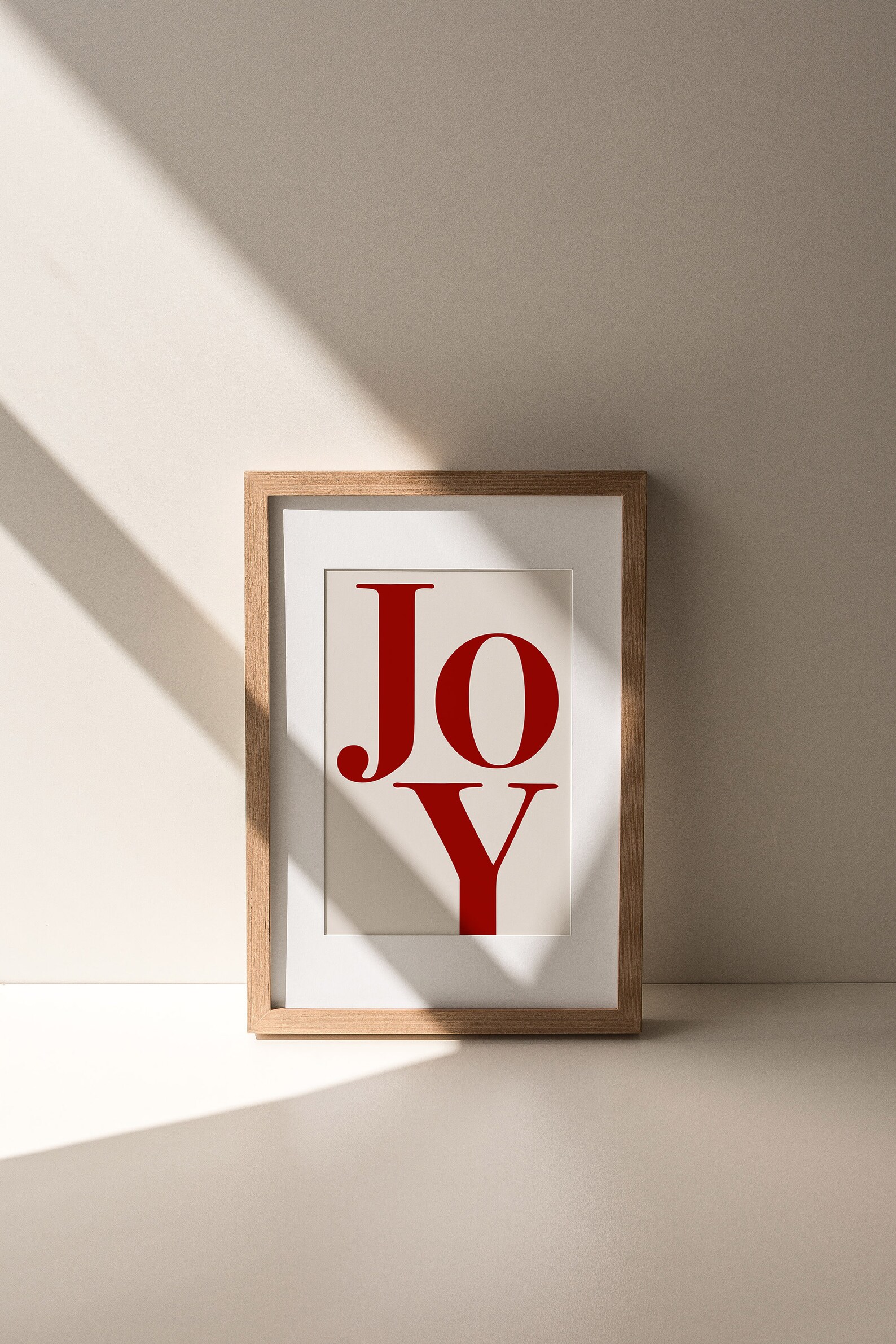 Joy Christmas Printable Art,downloadable Christmas Quote Art,vintage ...
