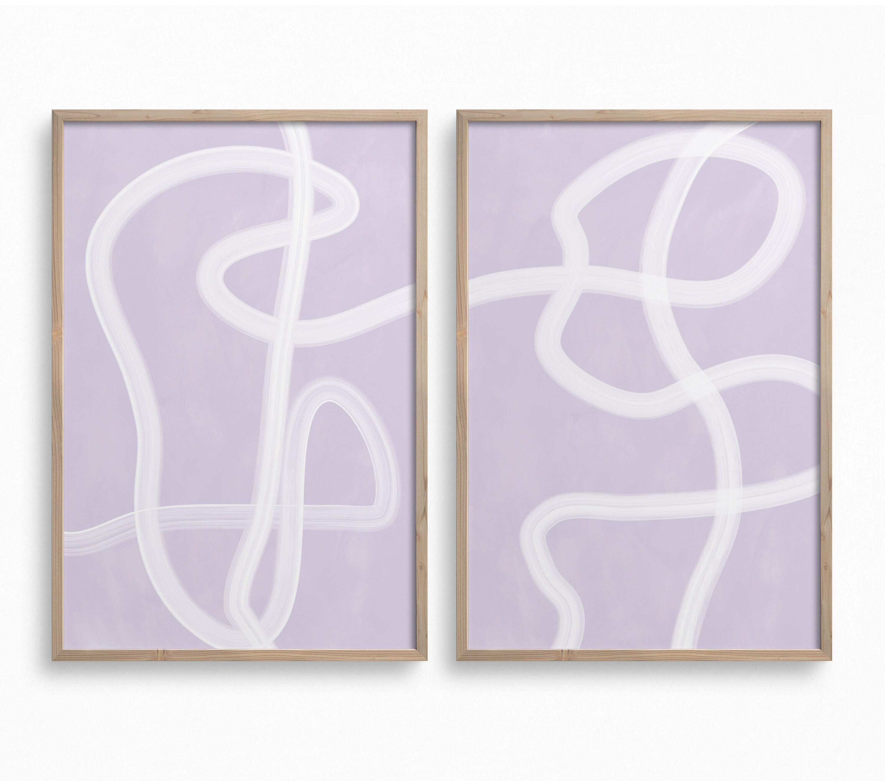 Downloadable One Line Drawingpastel Wall Artcontinuous Line - Etsy