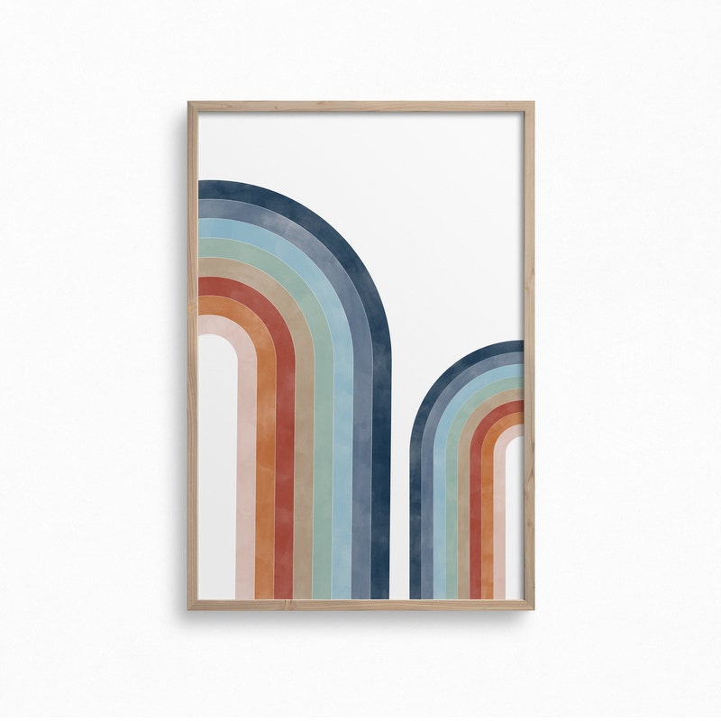 Modern Rainbow - Etsy