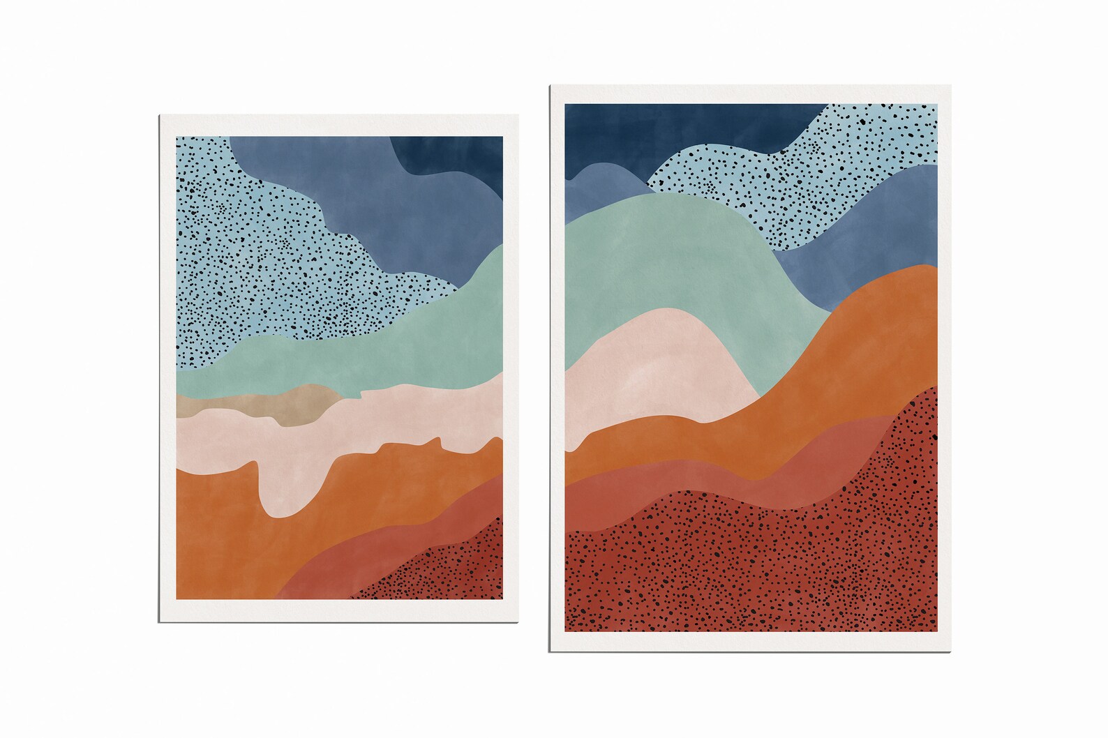 Abstract Landscape Printable Artdownloadable Minimalist Print - Etsy