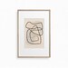 One Line Drawing,neutral Printable Art,abstract Shapes Print,minimalist ...
