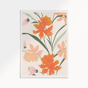 Spring Summer Printable Art,downloadable Art Print,flower Market Print ...