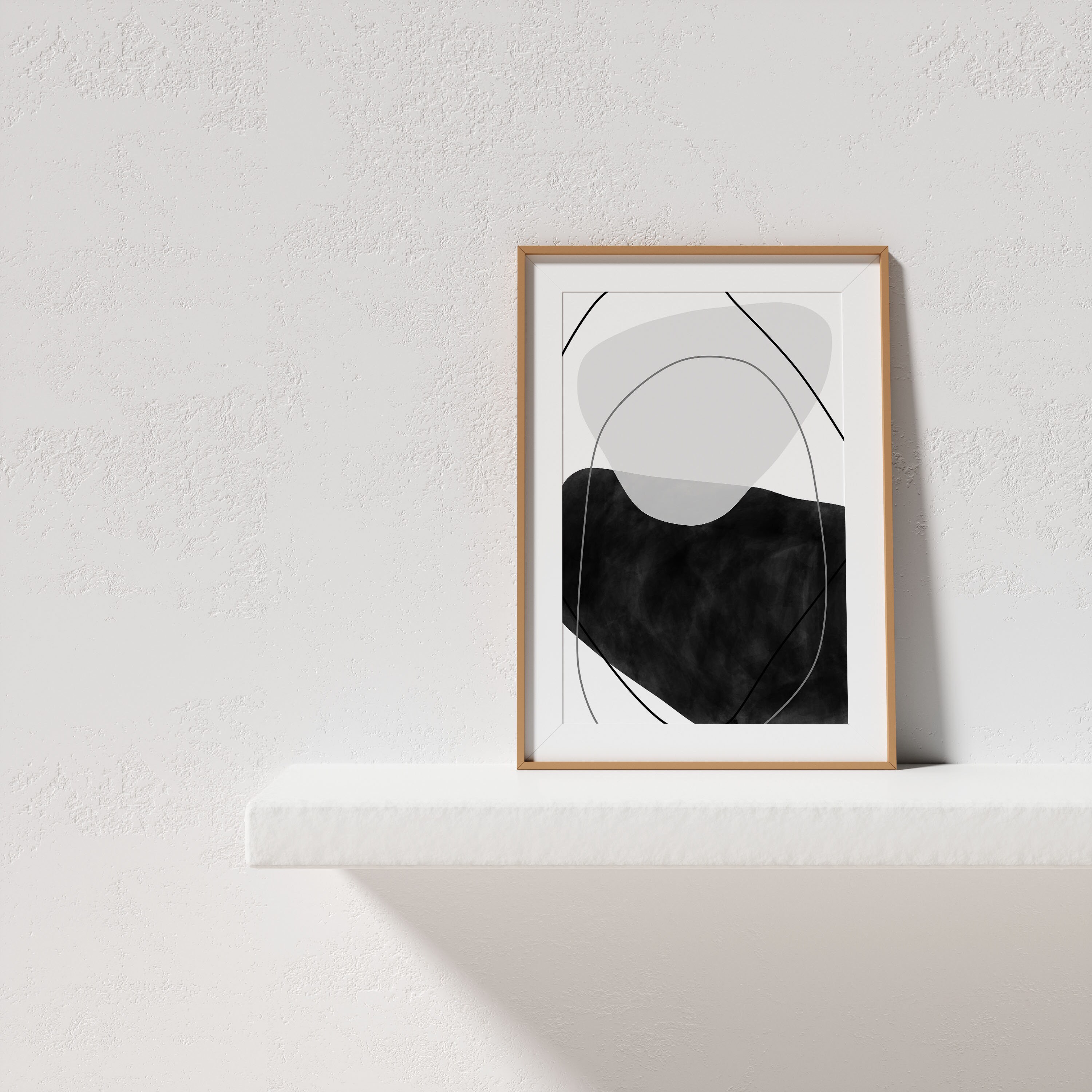 Abstract Line Drawing Printable Art,downloadable Minimalist Print ...