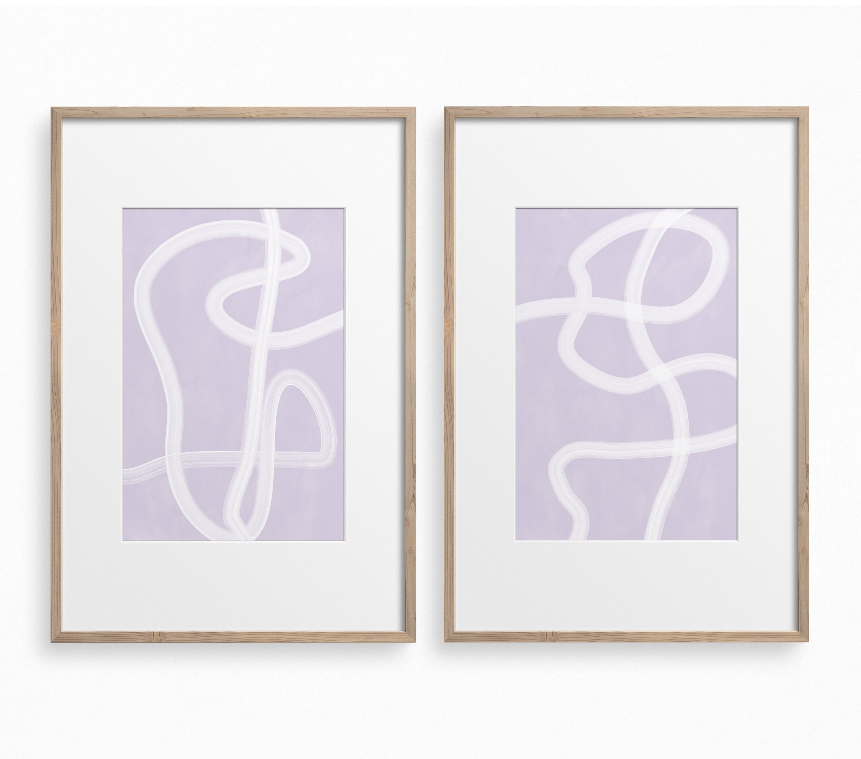 Downloadable One Line Drawingpastel Wall Artcontinuous Line - Etsy