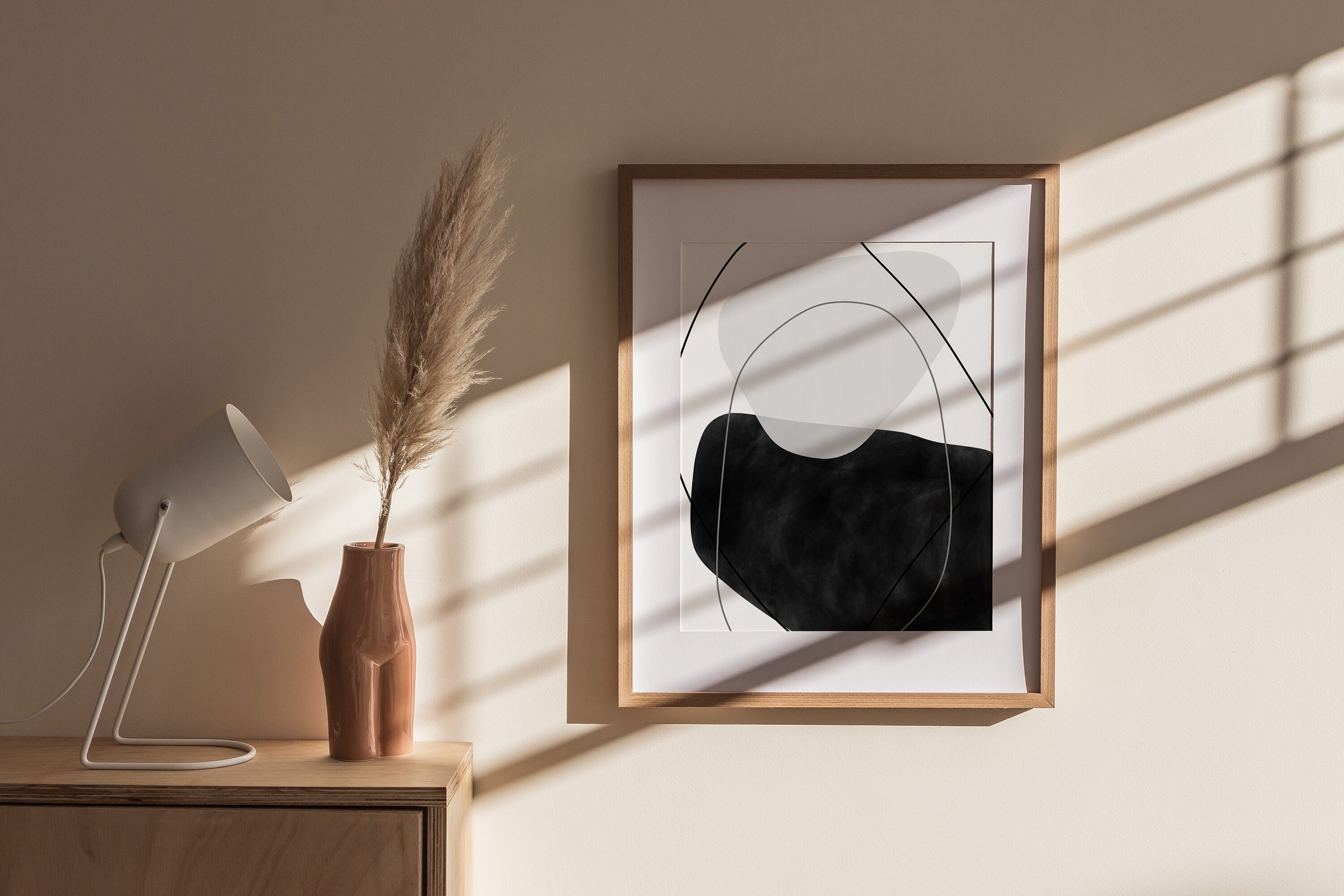 Abstract Line Drawing Printable Art,downloadable Minimalist Print ...