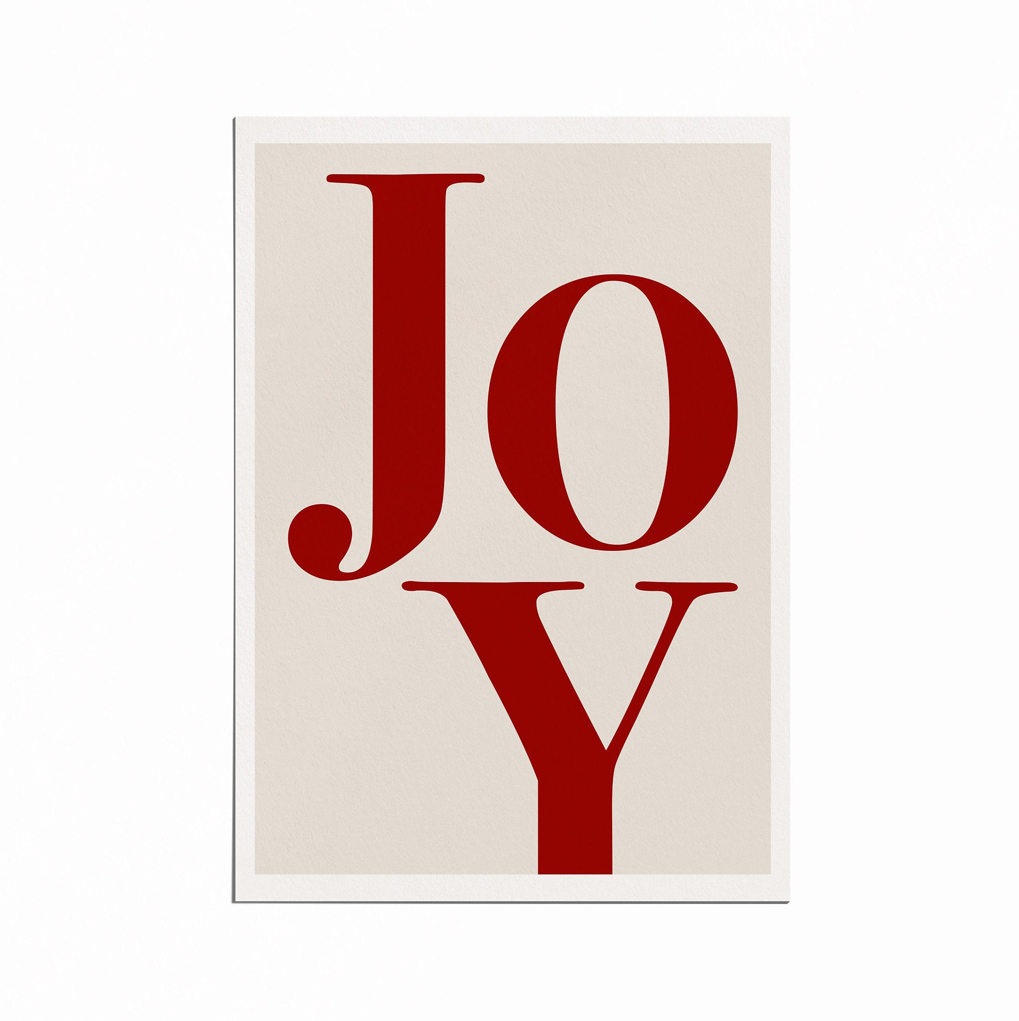 Joy Christmas Printable Artdownloadable Christmas Quote - Etsy