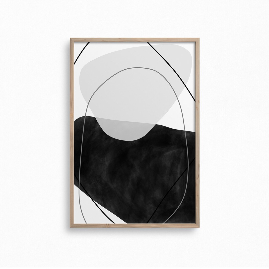 Abstract Line Drawing Printable Art,downloadable Minimalist Print ...