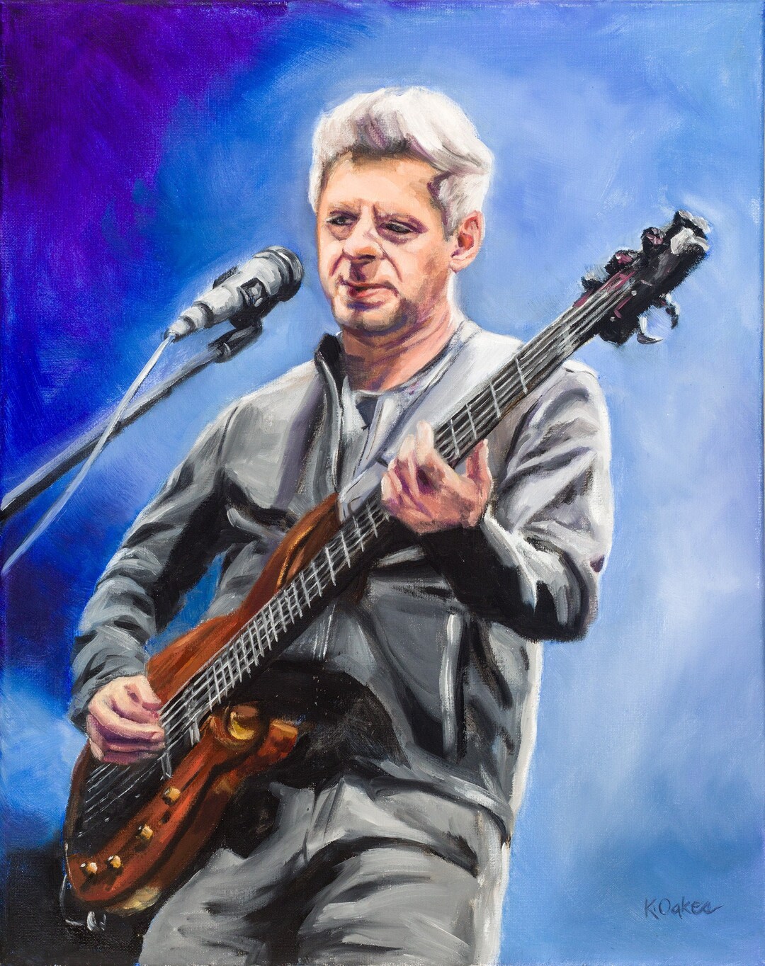 Phish Bass Guitarist Mike Gordon Print - Etsy